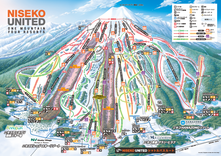 ニセコHANAZONOリゾート おすすめコースガイド 【'24-25New!】 | スキー・スノーボード情報メディア | STEEP