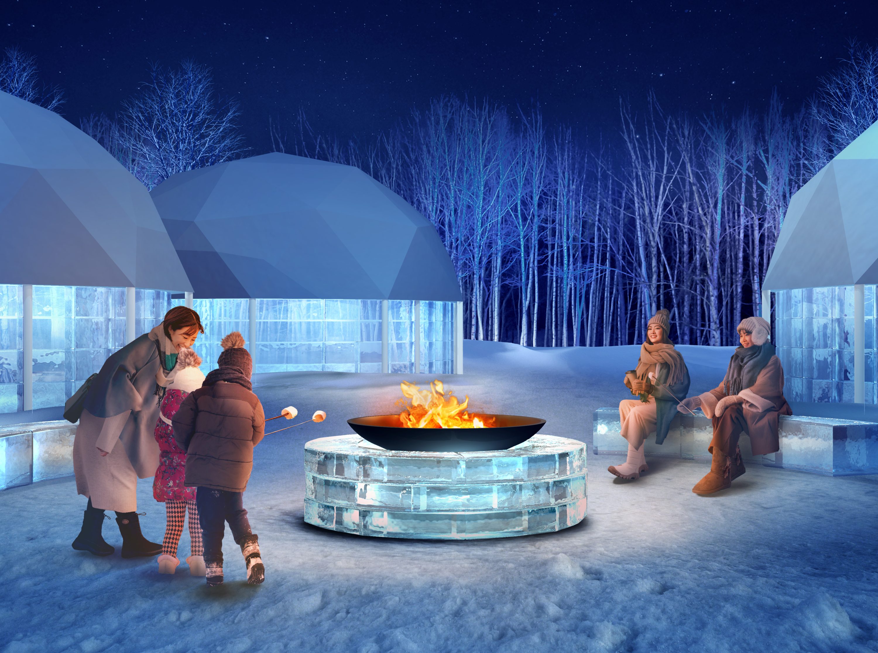 Hoshino Resorts Tomamu | Den mystiske isby "Islandsby" åbner igen i år ...